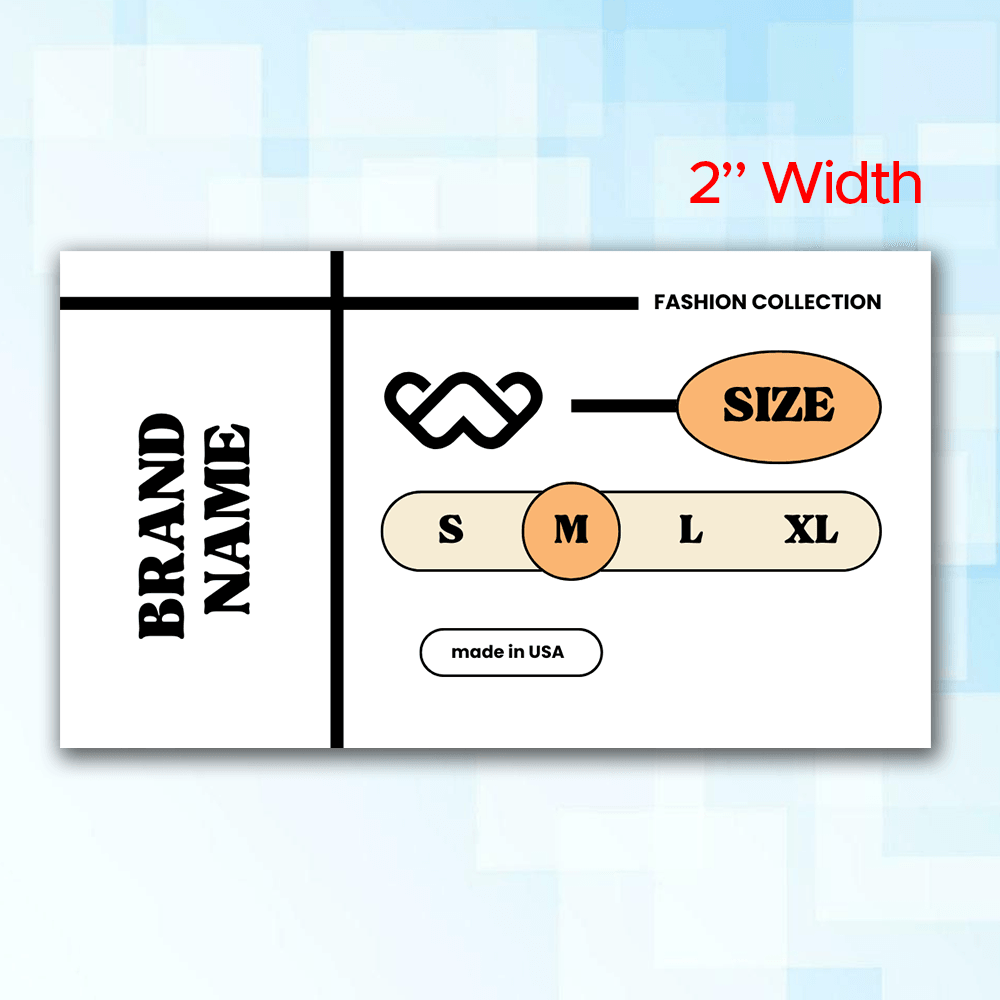 Custom Neck Labels for Clothing | Personalized DTF Labels – Your Brand ...